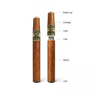 E-Cigars 2.5ml Rechargeable Ucigar Vape Pod E-Cigarettes